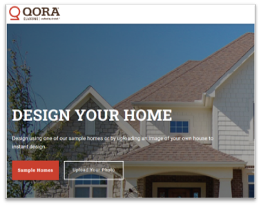Arcitell Unveils Dynamic, Online Qora Home Visualizer | Qora Cladding